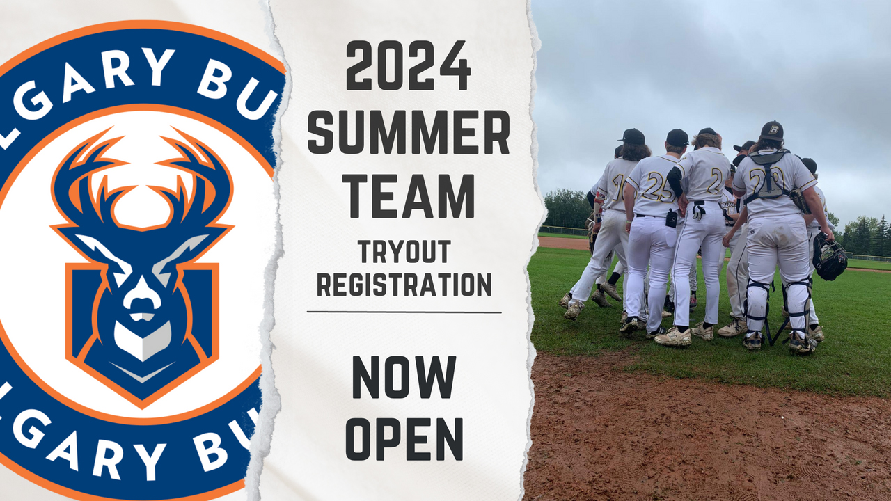 2024 Summer Team Tryout Registrations - Calgary Bucks Baseball
